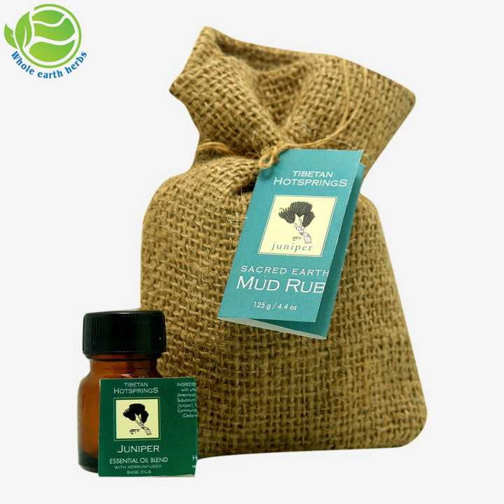 Whole Earth Herbs Tibetan HotSprings Range - Juniper Sacred Earth Mud ...
