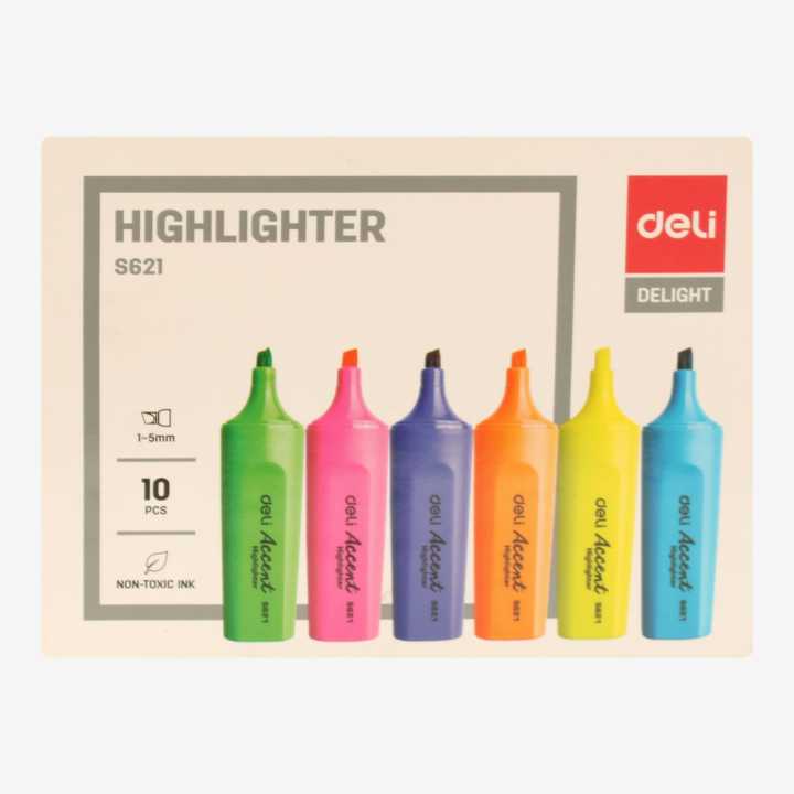 Deli Delight HIGHLIGHTER | Pink | Set of 10 | Daraz.com.np