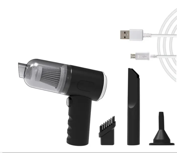 3 In 1 Wireless Mini Portable Vacuum Cleaner and Blower For Car & Home ...