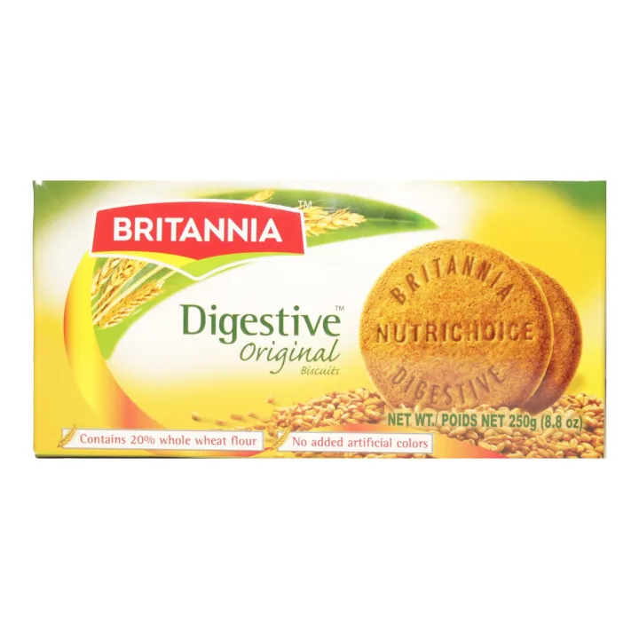 Britannia Digestive Original Biscuits 250gm | Daraz.com.np