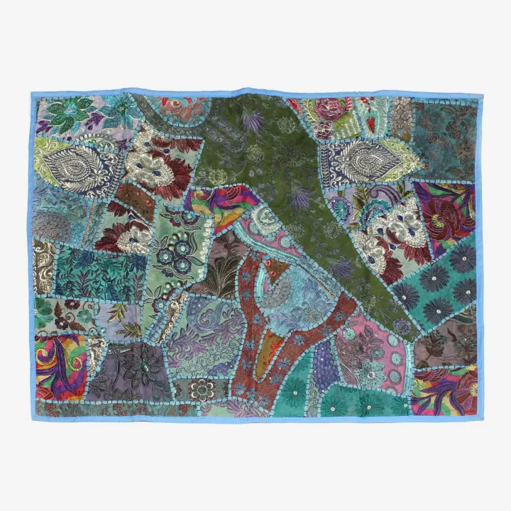 Gujarati Art Floral Design Cotton Table Cloth 2X2.5M | Daraz.com.np