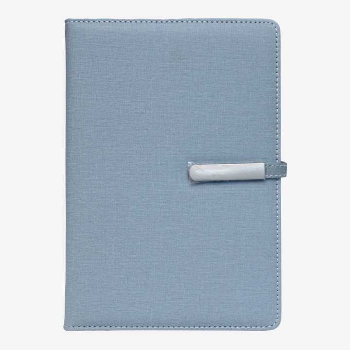 Plain Cotton Design Magnetic Lock A5 Diary | Daraz.com.np
