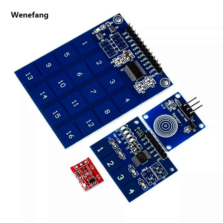 Wenefang TTP223/TTP224/TTP226/TTP229 Jog Digital Touch Switch Sensor ...