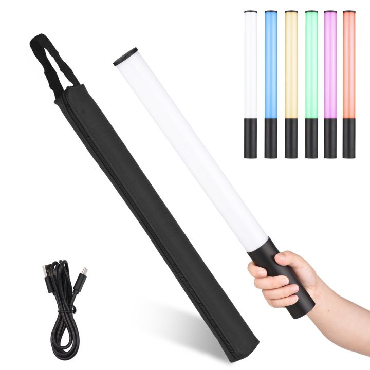 RGB light stick handheld photography video lighting dual color ...