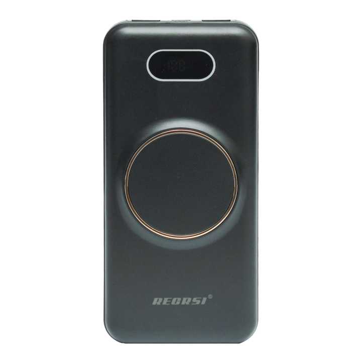 Recrsi 10000Mah Wireless Power Bank Built In 4 Wire Charging And Dual ...