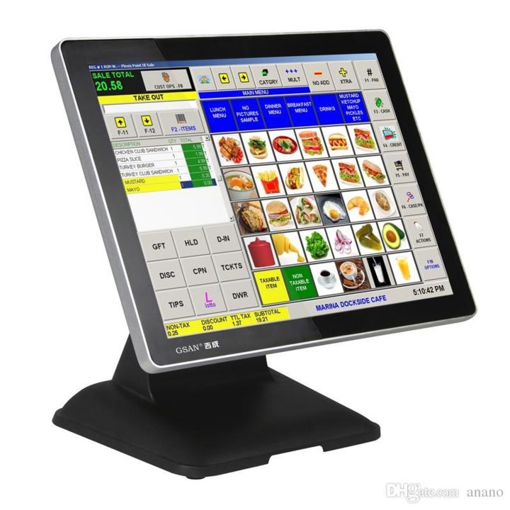 Dual Side Screen Pos System Touch (Mart And Restaurant Solution 15 inch and 12 inch both | Daraz ...