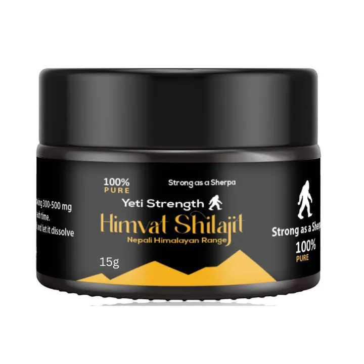 Himvat Shilajit 15gm Pure Lab Tested Shilajit Sherpa Botanicals | Daraz ...