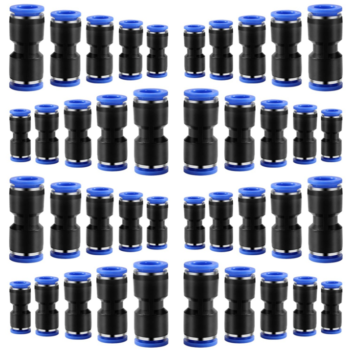 Quick Coupler Kit, Pneumatic Air Line Connector Direct Connection (4mm ...