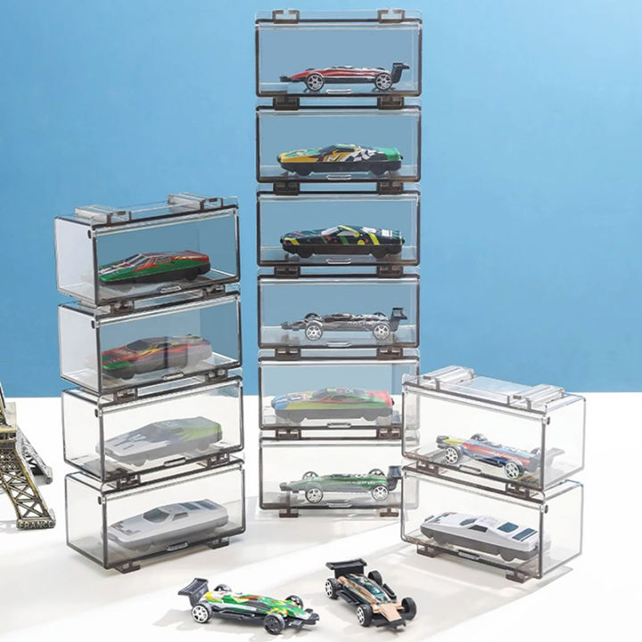 1:64 Diecast Model Car Plastic Display Box Storage Box High-grade With ...