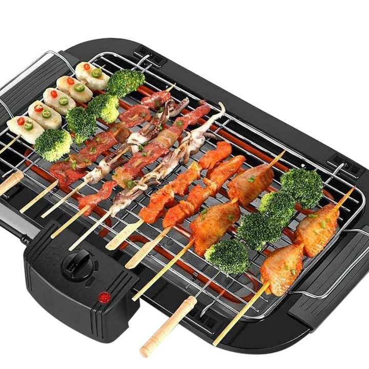 Electric Barbecue Grill And Barbecue Grill Toaster Multi Functional Bbq ...