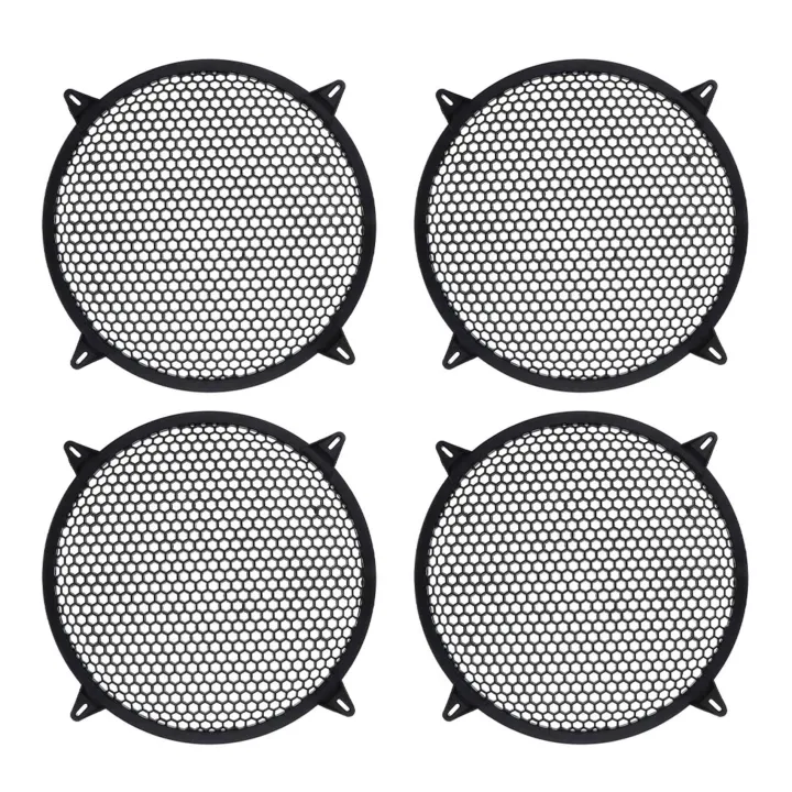 4X Subwoofer Grid Car Speaker Amplifier Grill Cover Mesh - 10 Inch ...