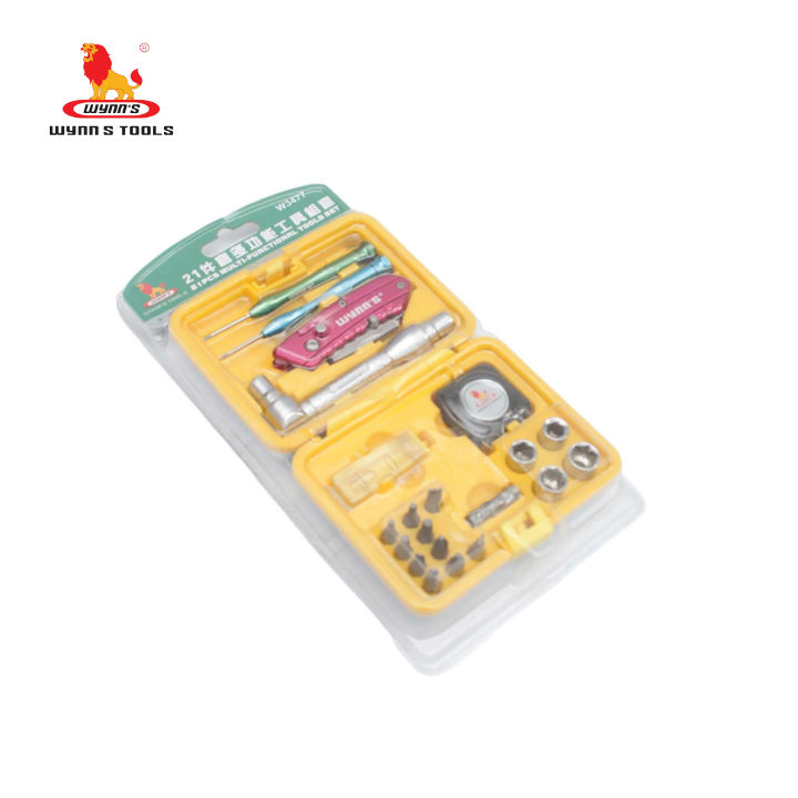 Tools Set | Wynn's 21 Piece Multi-Functional Tools Set, W3477 | Daraz ...