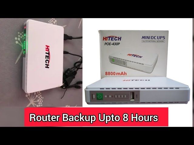 Mini Dc Ups For Routers And Modems8800Mah | Daraz.com.np