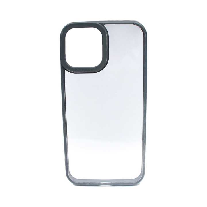 Black Iphone 12 Pro Max Evoclear Transparent Back Case | Daraz.com.np