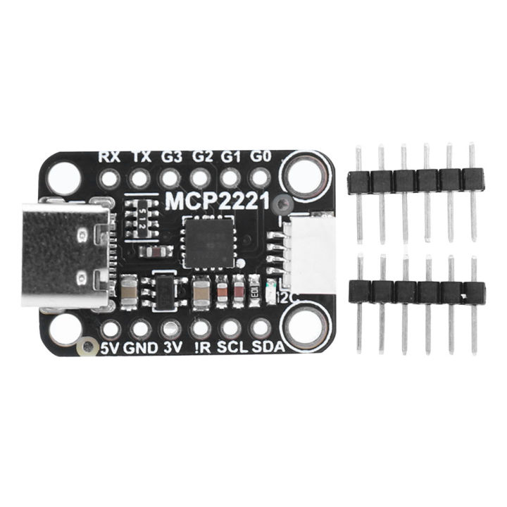 New specials MCP2221A USB To GPIO Adapter ADC I2C USB To GPIO Converter ...