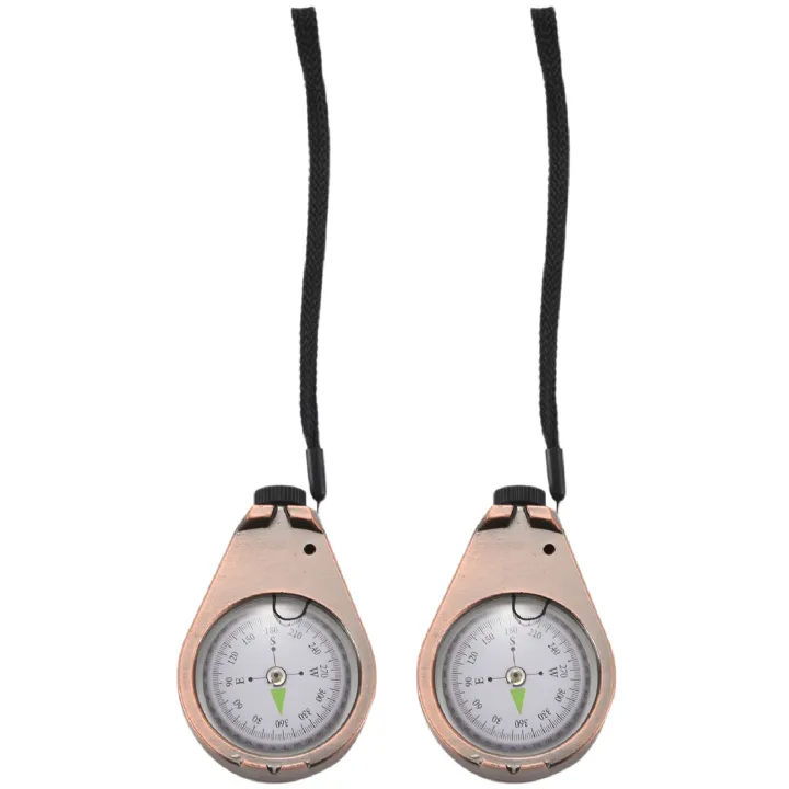 NCANRUI 2X Compass Classic Accurate Waterproof Shakeproof for Hiking ...