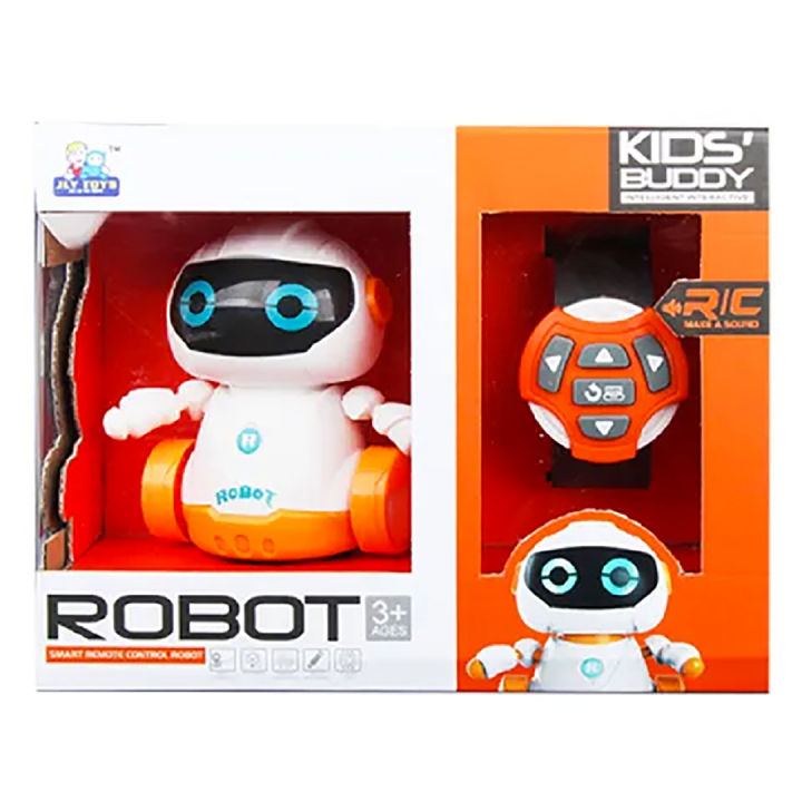Smart Intelligent Toy Mini Rc Robot Watch Remote Control Programming Robot Rc-620-2 | Daraz.com.np