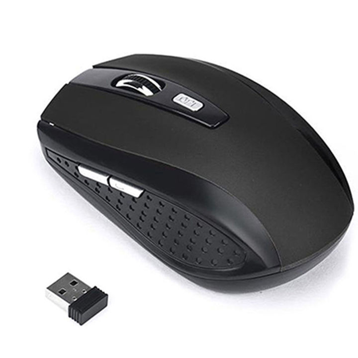 Wireless Gaming Mouse 1200dpi 2.4GHz Ergonomic USB Receiver Mice for PC ...