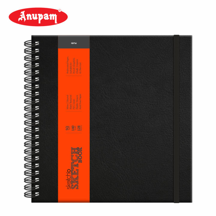 Anupam SketchO Drawing Book 20 x 20 cm Square - 140 Gsm - 128 Pgs ...