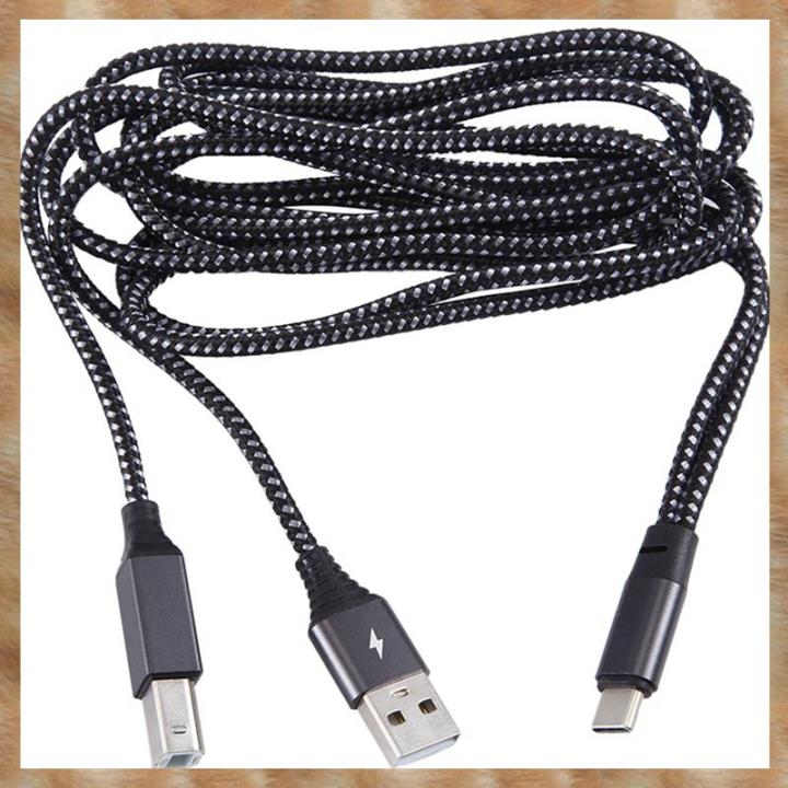 2In1 USB Printer Cable USB C to MIDI Cable USB Type C to USB B MIDI ...