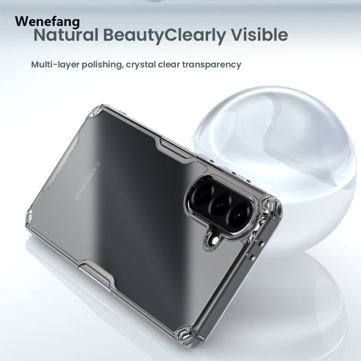 Wenefang Nillkin Phone Case for Samsung Galaxy A56 A55 5G TPU+PC Clear ...