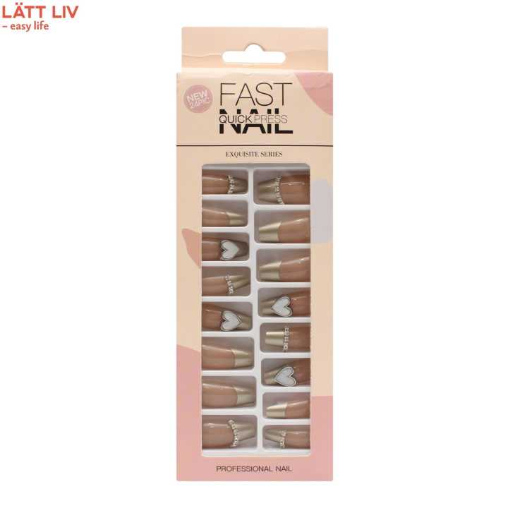Latt Liv Exquisite Series Artificial Nails for Women 24 Pcs | Daraz.com.np