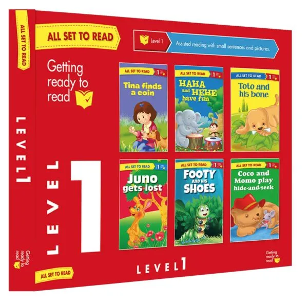 Getting Ready To Read Level 1 - Combo Set Of Six Story Books | Daraz.com.np