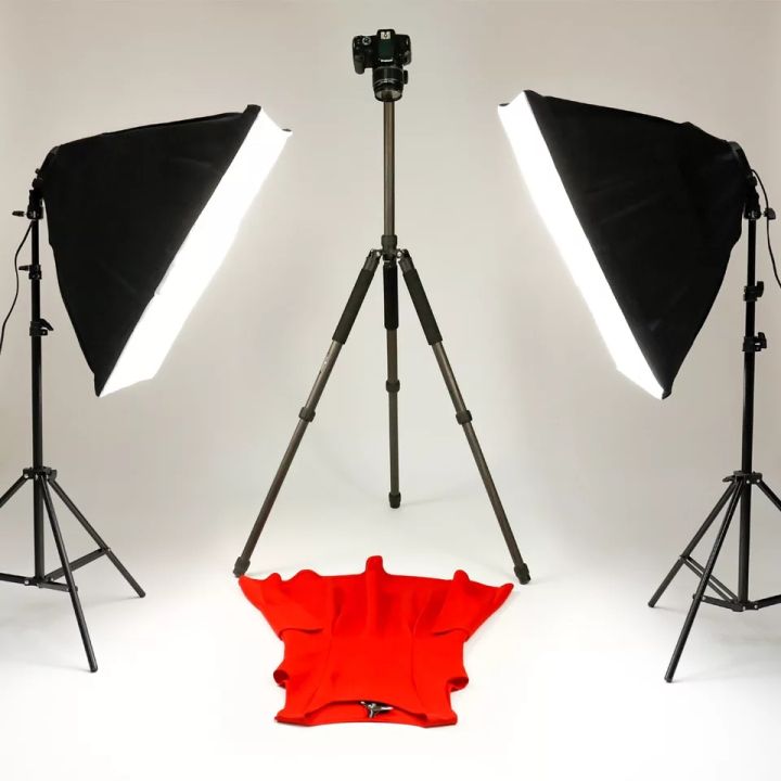 Softbox Light Box Tripod Stand 50x70 Cm For Photography Lighting Kit ...