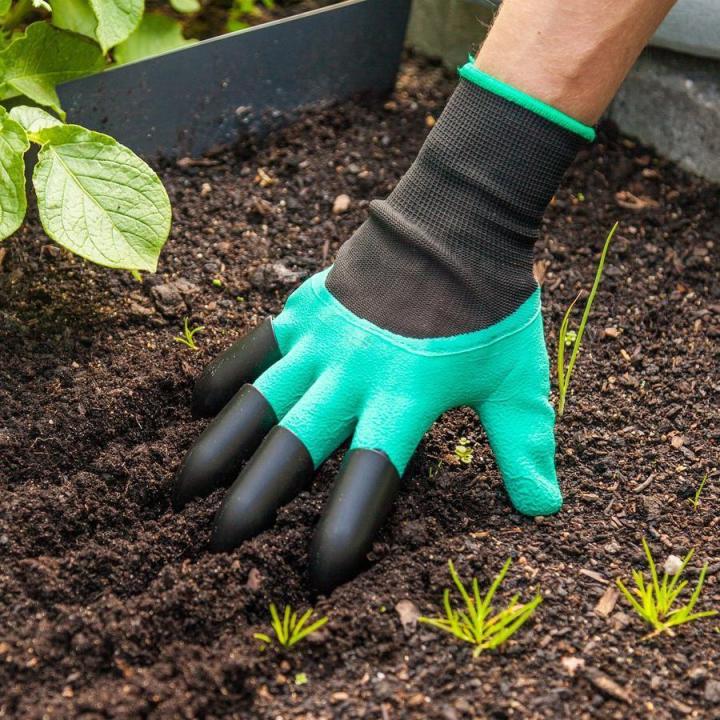 Garden Gloves With Claws For Digging & Planting | Daraz.com.np