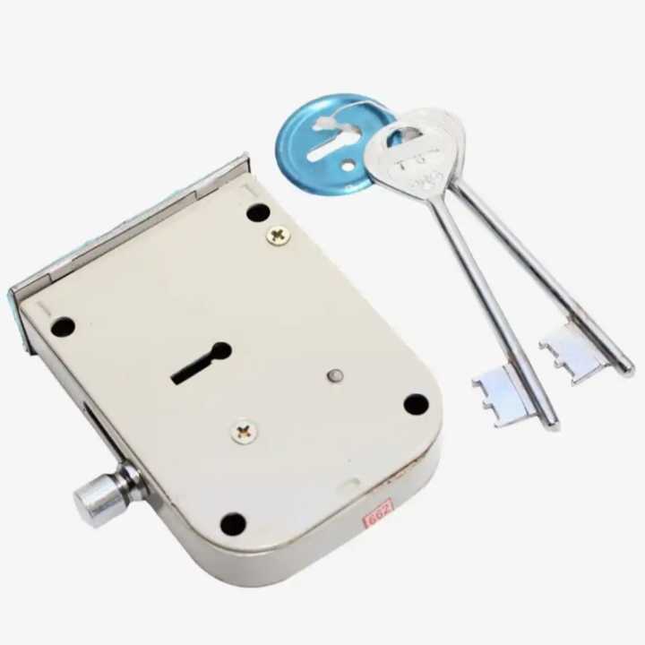 Main Door Lock With 2 Reversible Keys | Daraz.com.np