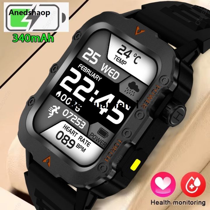 Renyuan Anedshaop For Xiaomi Men Smart Watch 1.73 Screen Blood Oxygen ...