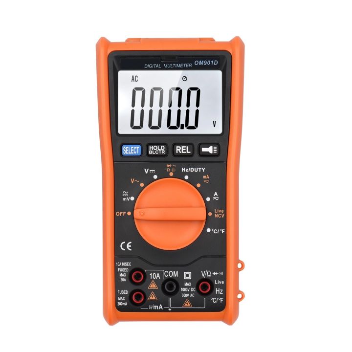 Smart Digital Multimeter 6000 Counts True RMS Auto-ranging LCD ...