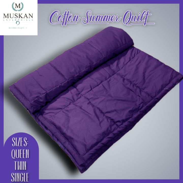Cotton Summer Quilt - Fiber Filled | Daraz.com.np