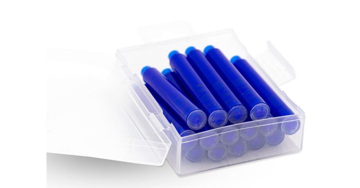 Erasable Ink Disposable Fountain Pen Ink Cartridge Refills Universal ...