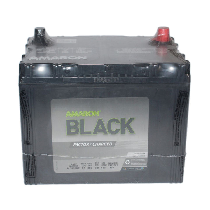 Amaron Black Factory Charged BL 70 AH Right Battery- For Four Wheelers ...