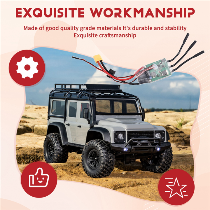 AM32 Brushless for 1/10 for 1/8 RC Crawler Car Axial TRX SCX10 TRX4 ...