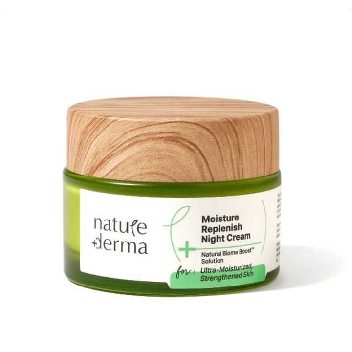 Nature Derma Moisture Replenish Night Cream with Natural Biome Boost ...