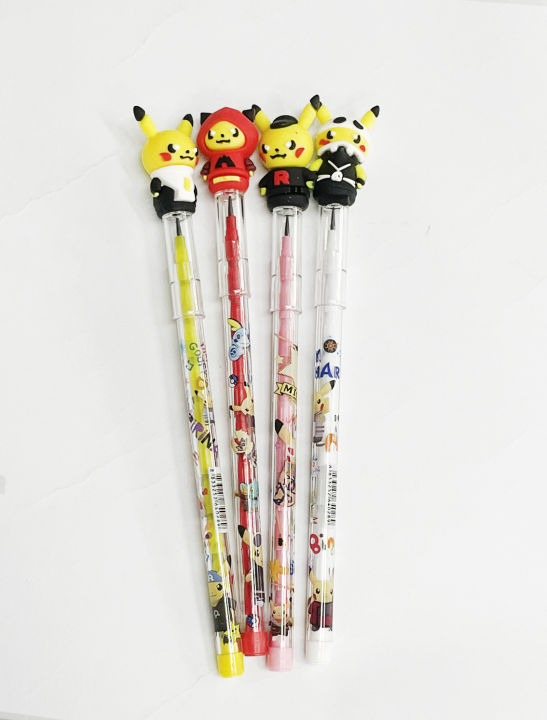 Premium Quality Pokemon Anime Pikachu Pencils (4pc) pencil | Daraz.com.np