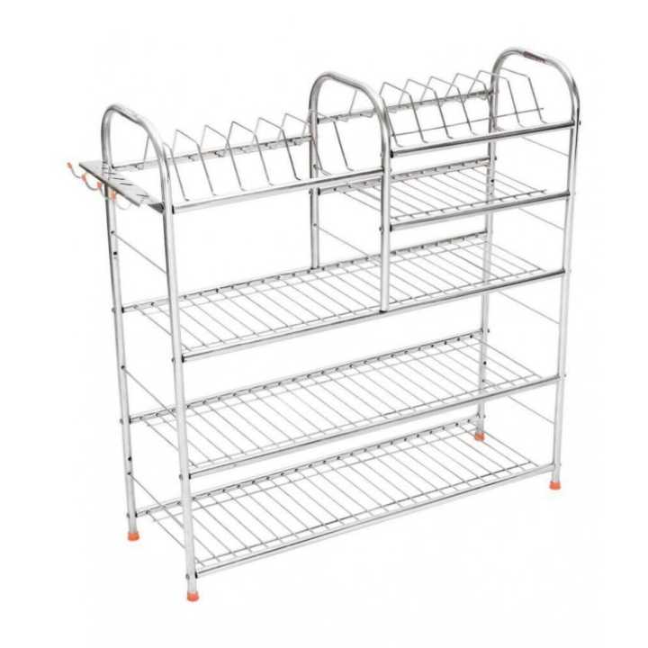 Famous Stainless Steel Kitchen Utensil Dish Drainer Rack Storage ...