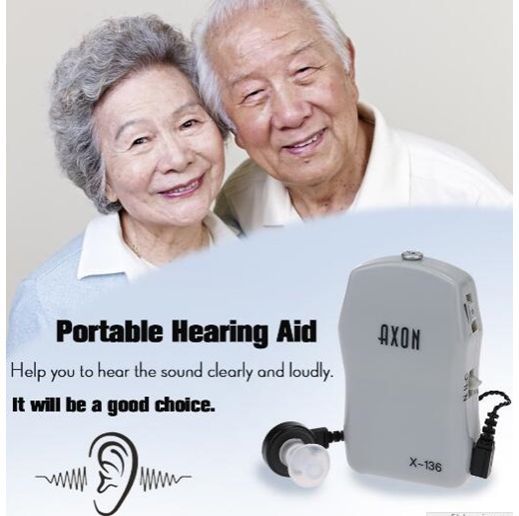 Axon X-136 Hearing Aid Device High-Power Cable Box Portable Amplifier ...