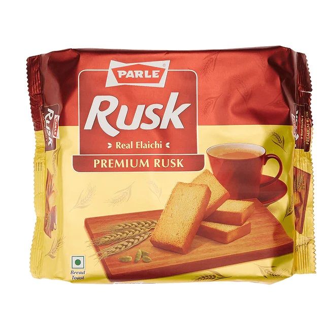 Parle Rusk Real Elaichi Bread Toast Biscuits 200gm | Daraz.com.np