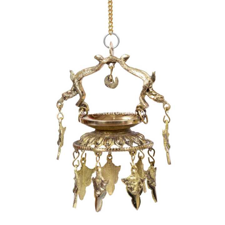 Brass Hanging Dalucha Height 7 inch Weight 0.470 Kg Handicraft Creation ...