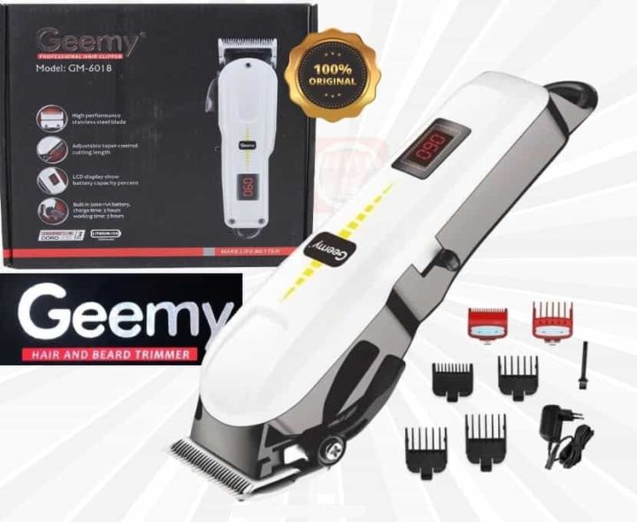 Geemy GM-6018 Professional Hair Trimmer | Daraz.com.np