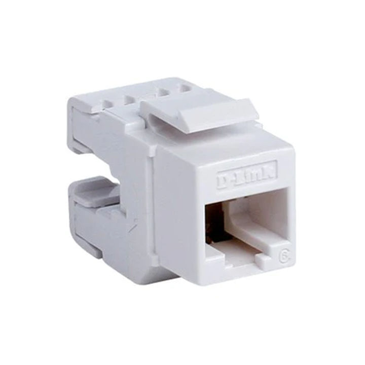 D-Link Cat6 UTP Keystone Jack RJ45 | White Color | NKJ-C6WHI1B21 ...