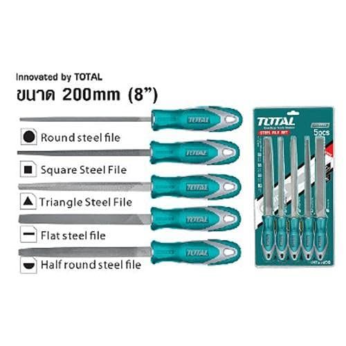 Total 5pcs steel file set/8” | Daraz.com.np