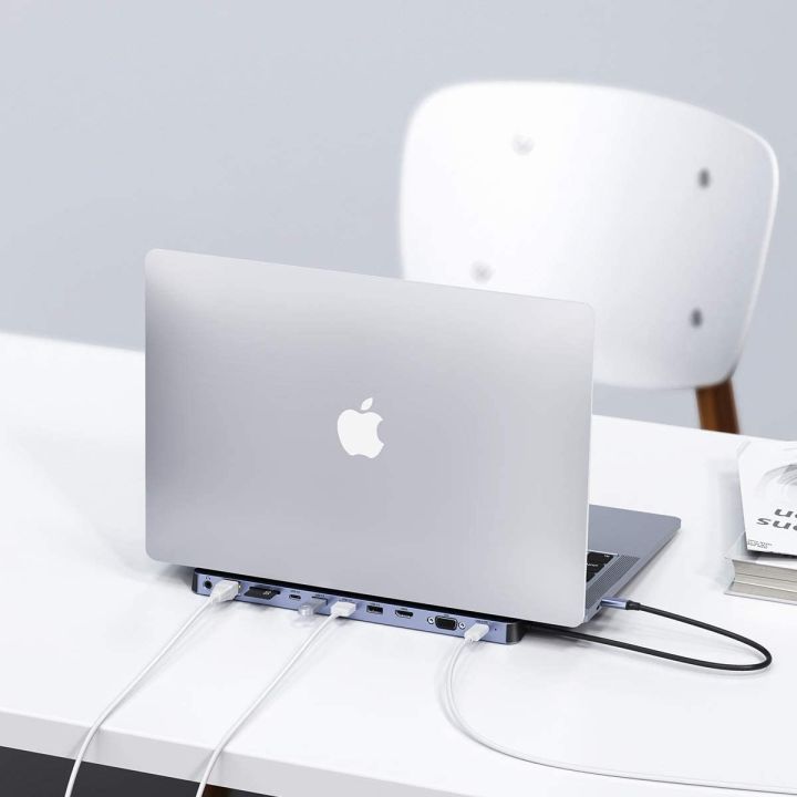 HUB-M20 11 In 1 USB Type C Hub Adapter Macbook Pro USB-C Docking ...