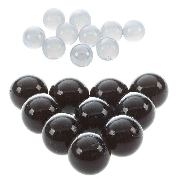 10 Pcs Marbles 16Mm Glass Marbles Knicker Glass Balls Decoration Color ...