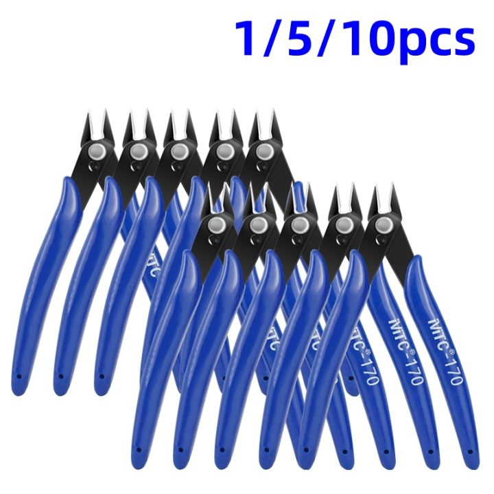 1/5/10PC 170 Wishful Clamp DIY Electronic Diagonal Pliers Side Cutting ...
