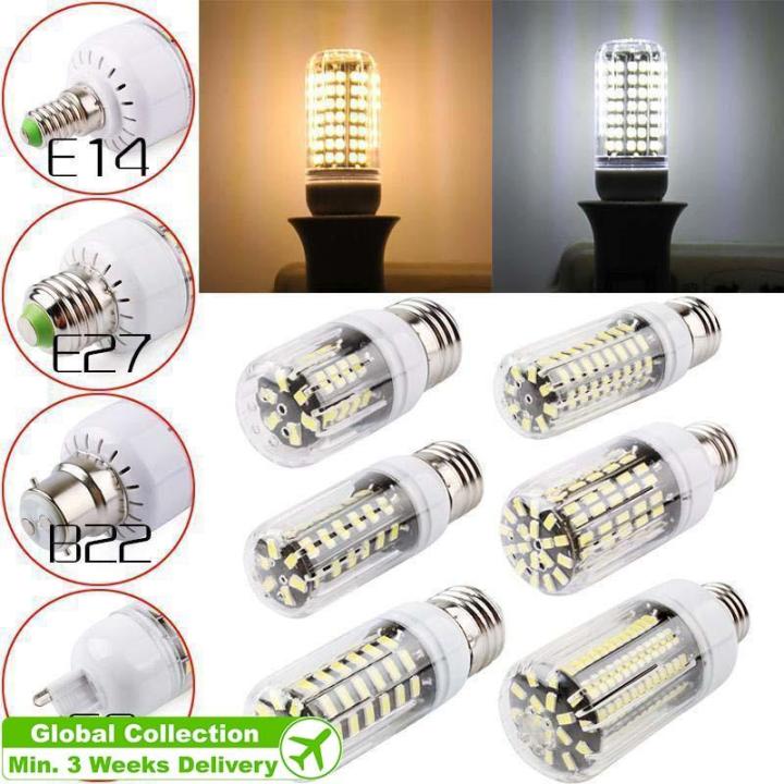 AC110V Black Aluminum Substrate 18W Actual 7W 5733 64smd Corn Lamp Home ...