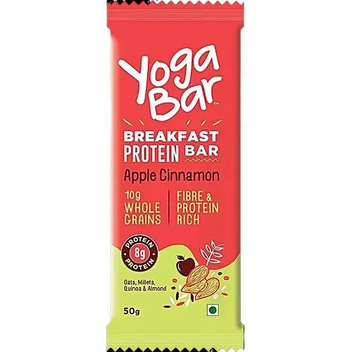 Yogabar Breakfast Bar - Apple Cinnamon 50g | Daraz.com.np